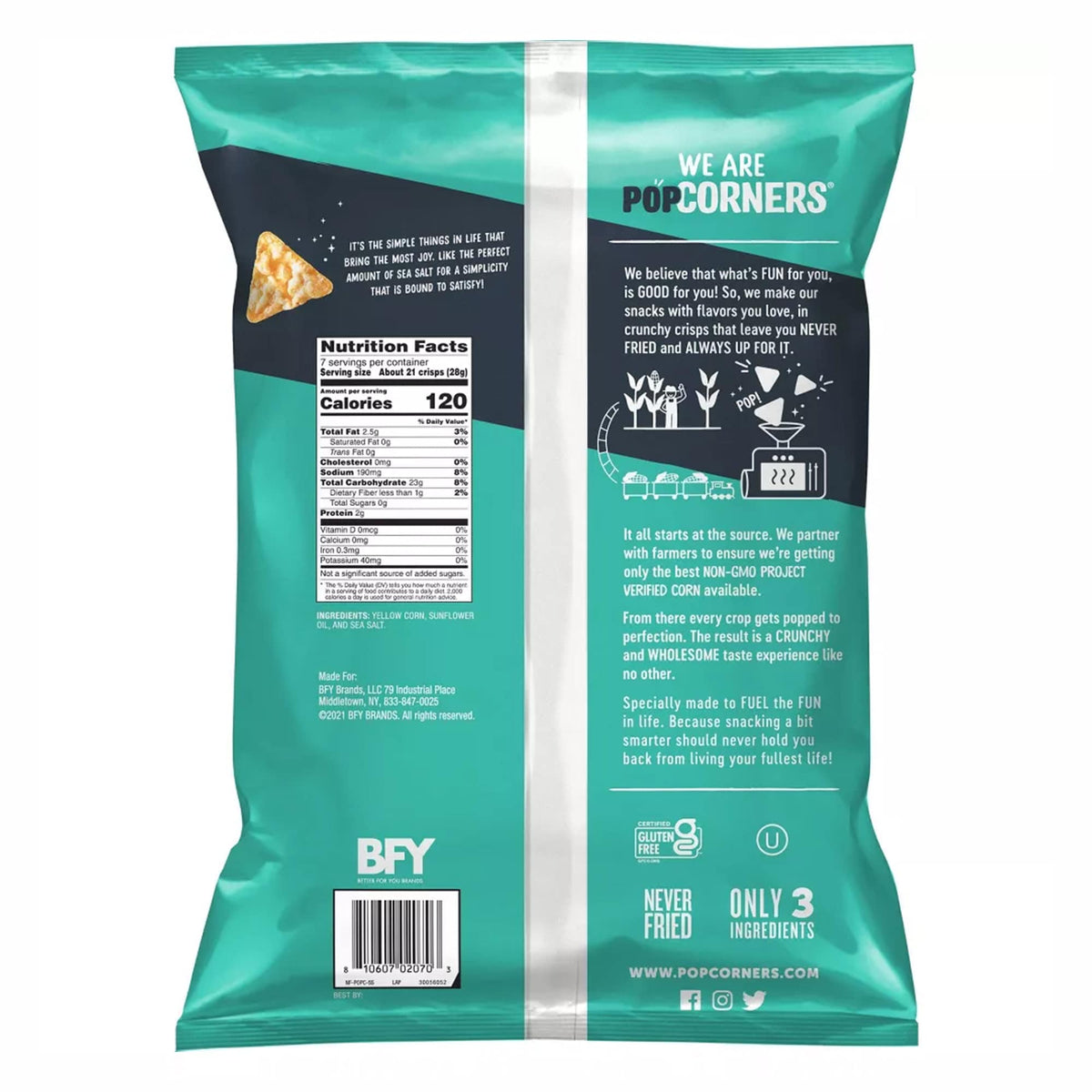 PopCorners Sea Salt Chips - BUY NOW on OnlyTastyGoods.com – Only Tasty ...