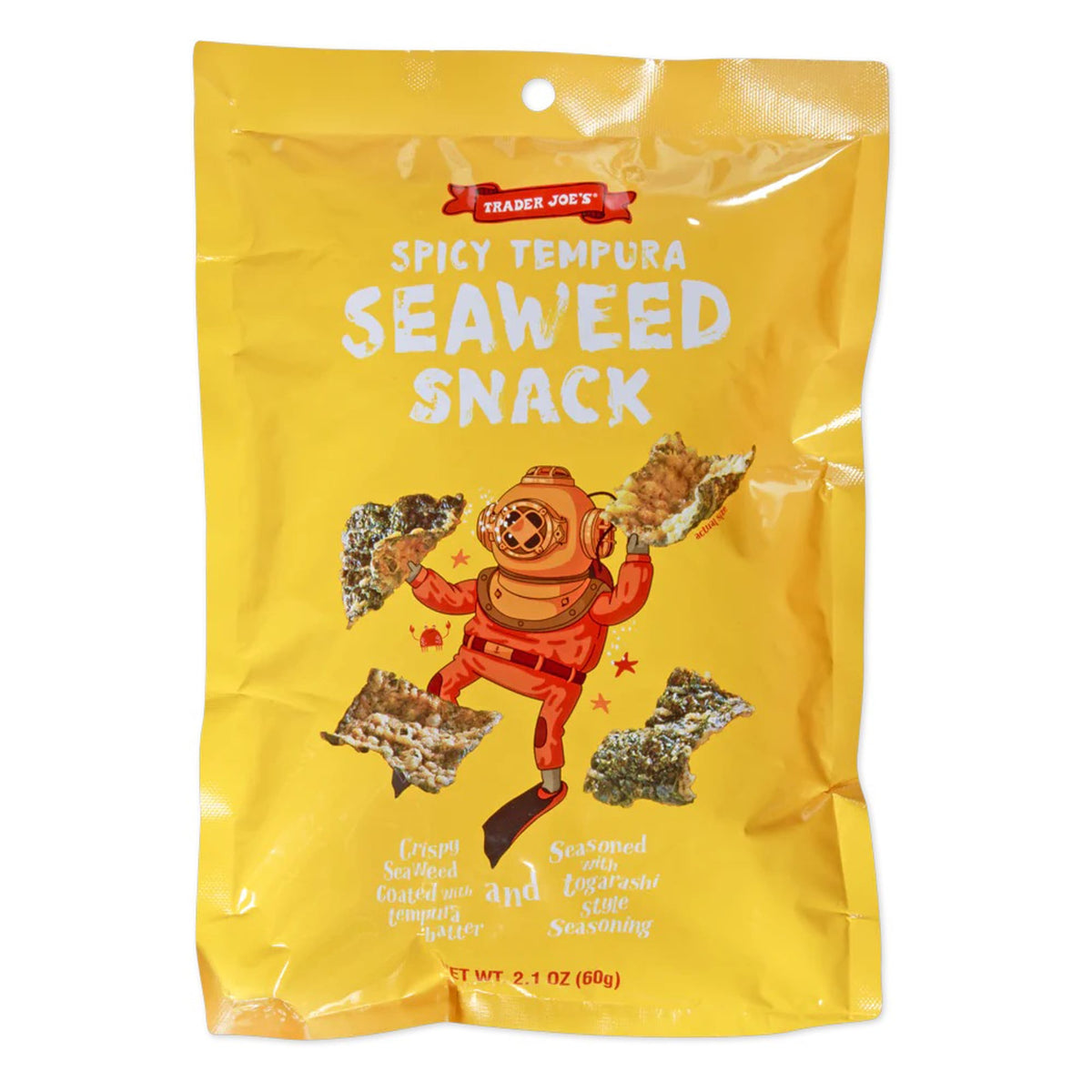 Trader Joe's Spicy Tempura Seaweed Snack - BUY NOW on OnlyTastyGoods ...